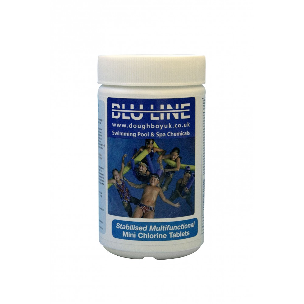 BLU LINE 20G SMALL MULTIFUNCTIONAL CHLORINE TABLETS